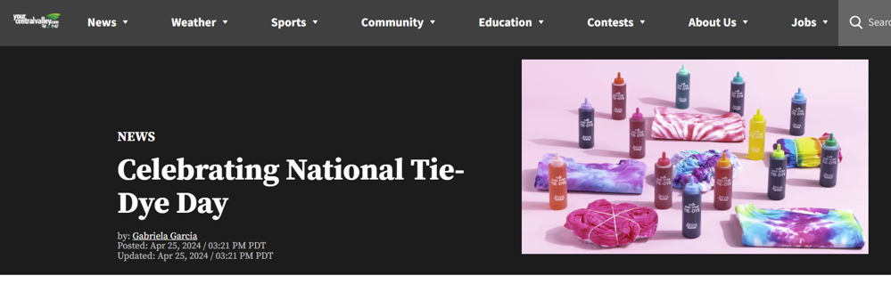 iLoveToCreate | Tulip Color Featured in YourCentralValley News for ...