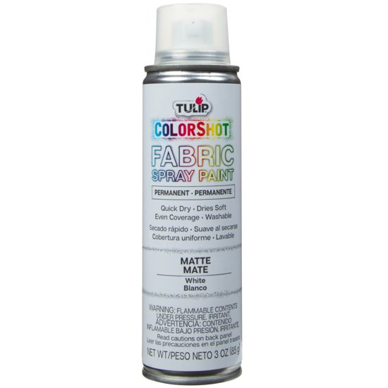 iLoveToCreate | ColorShot White Fabric Spray Paint